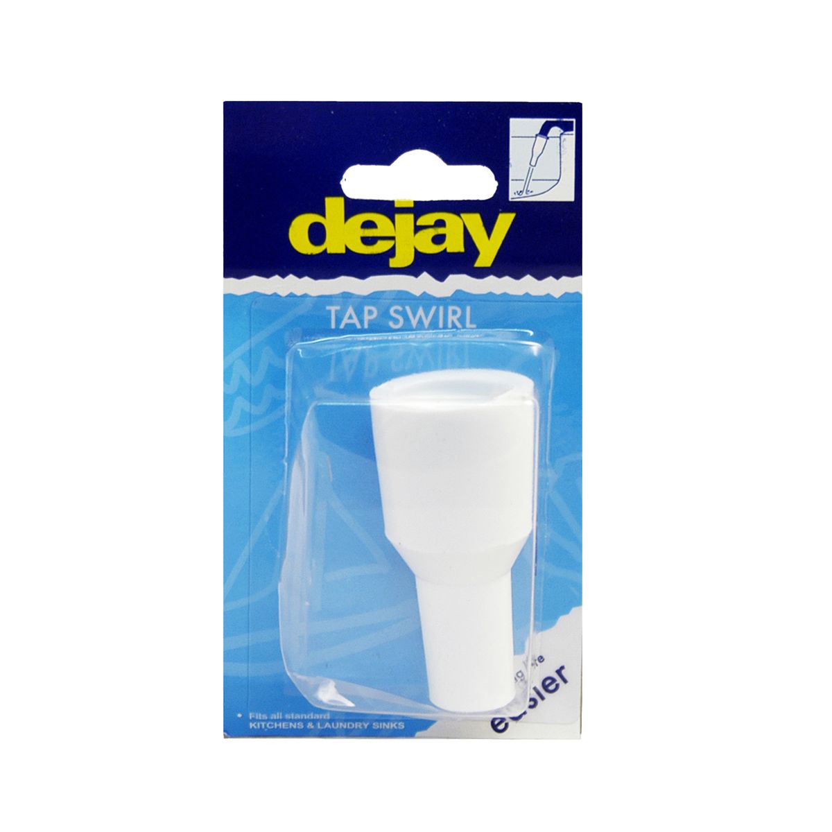 Dejay - Tap Swirl - Model A26 - Plastic - White - 2 Pack | Shop Today ...