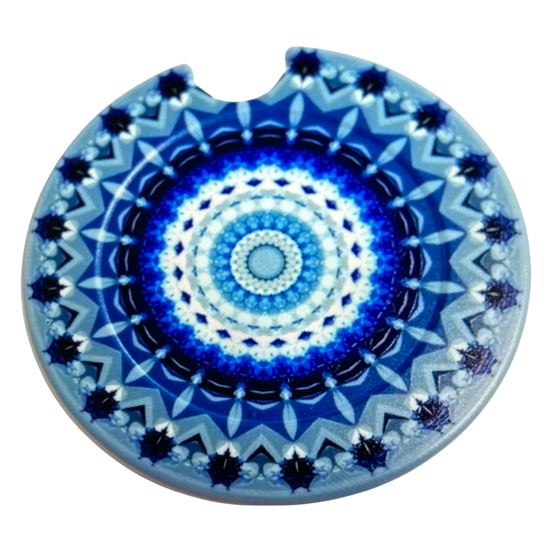 Blue Mandala Licence Disk Holder | Shop Today. Get it Tomorrow ...