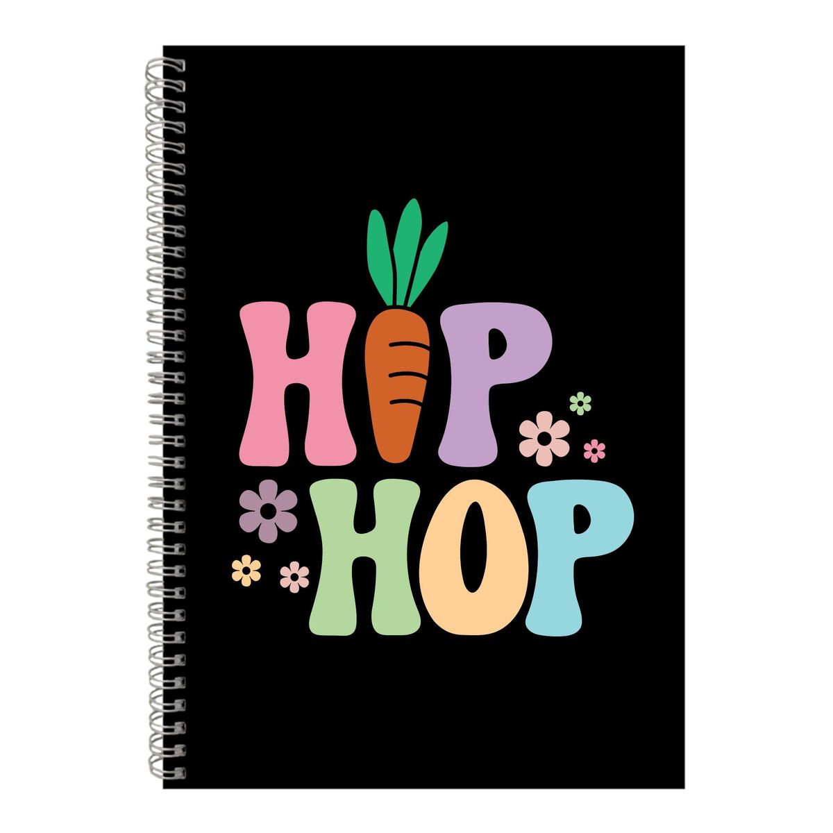HipHop A4 Notebook Spiral Lined Easter Graphic Design Notepad Present ...