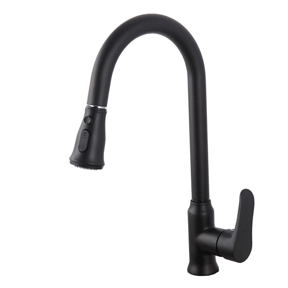 Portable 360 Degree Rotate Single Handle Kitchen Faucet with Pull Down ...