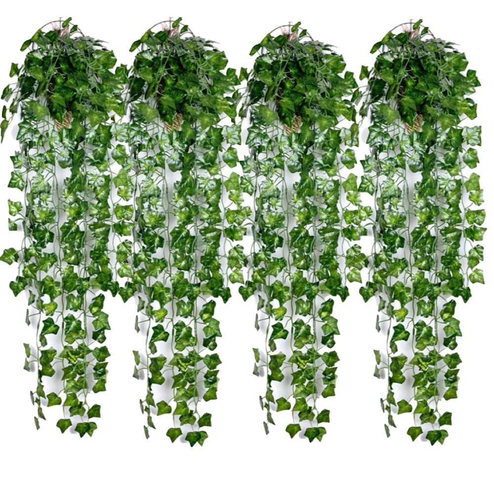 Garden Decor Artificial Leaf Vine Set of 4 | Shop Today. Get it ...