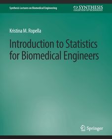 Introduction to Statistics for Biomedical Engineers | Shop Today. Get ...