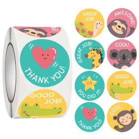 Kids Motivation Reward Sticker Roll - 500 stickers (You Did It!) | Shop ...
