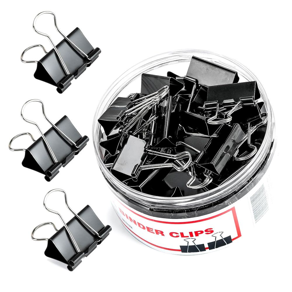 48 Pcs - Highy Quality Steel Uniform Color Binder Clips 32mm | Shop ...