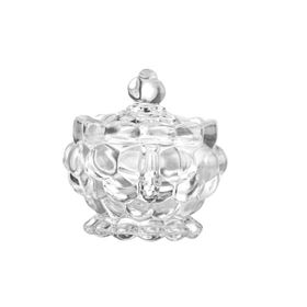 Transparent Crystal Decorative Candy Bowls with Lids - Set of 3 ...