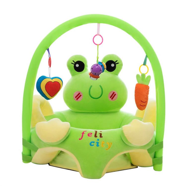 Feli City Baby Cute Cartoon Plush Support Seat Infant Safety Play Chair ...