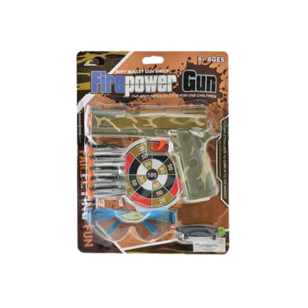 Firepower Gun Toys- Toy Army Dart Hand Gun - 8 Piece | Shop Today. Get ...