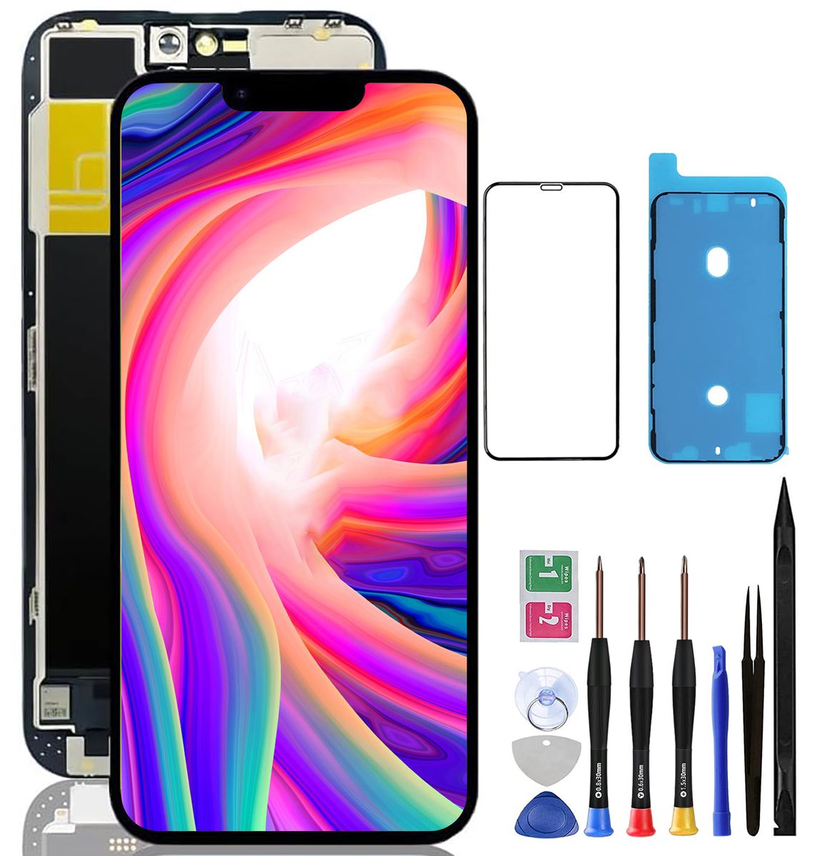 Screen Replacement Compatible with iphone 15 Max Pro with Repair Tools ...