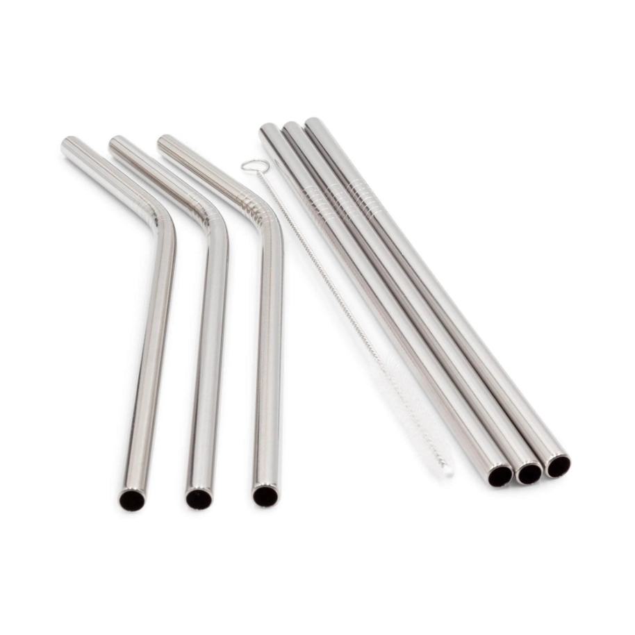 6 Stainless Steel Reusable Straws | Shop Today. Get it Tomorrow ...