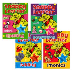 Snappy Learner Educational Books - Set of 4 | Shop Today. Get it ...