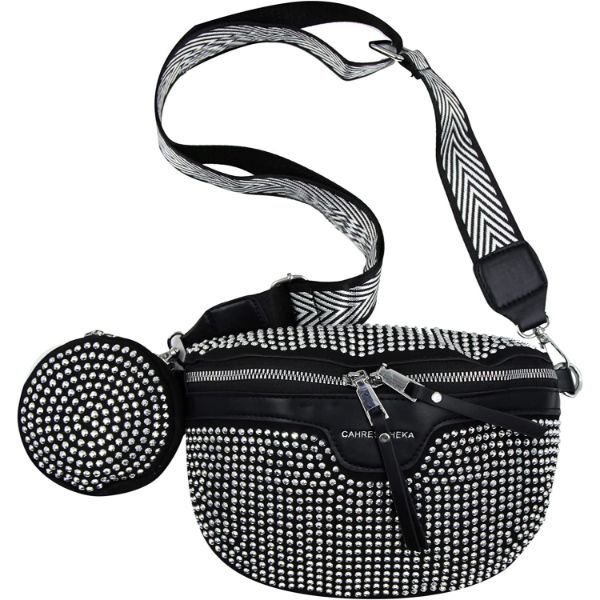 Rhinestone Waist Fashion Women Chest Crossbody Fanny Pack Bag | Shop ...