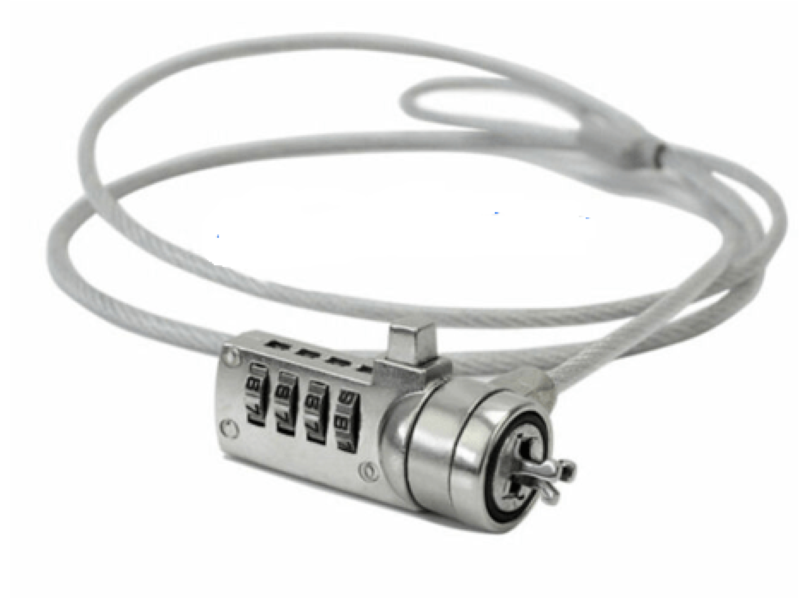 4 Digit Computer Lock Anti-theft Chain Securitword For PC | Shop Today ...