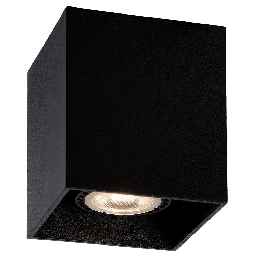 Eurolux - Downlight - Surface Square - Sand - Black - GU10 - 1x50w - 3 ... Eurolux - Downlight - Surface Square - Sand - Black - GU10 - 1x50w - 3 ...