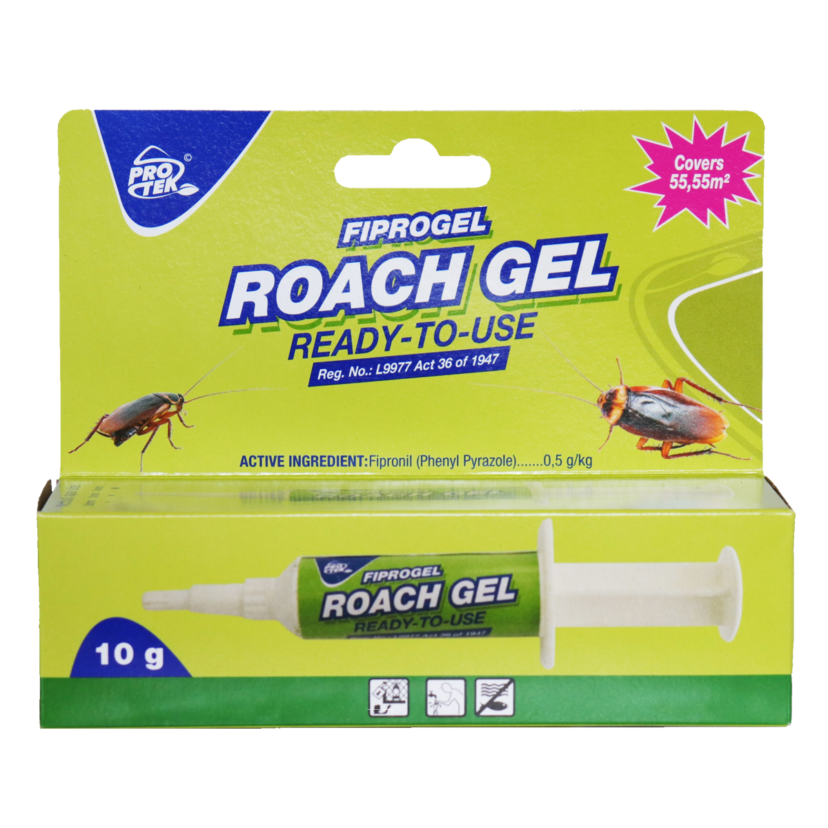 Protek - Fiprogel - Cockroach Control Gel Bait Killer - 10g | Shop ...