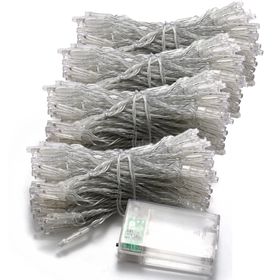LED Christmas String Lights Battery Powered With Controller 10M - 4 ...