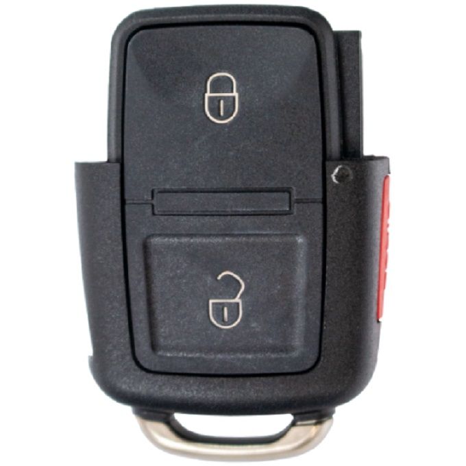 2+1 Red Panic Buttons For VW Golf 4 5 6 Passat B5 B6 Polo Bora Touran ...