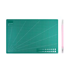 Large A3 Cutting Mat A3 Green Mat Rotary Cutting Mat Plus 1 Craft Knife Pen | Shop Today. Get it ...