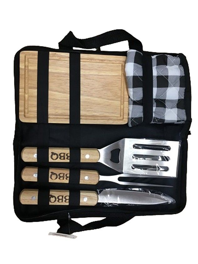 5 Piece Braai Tool Set With Casing | Shop Today. Get it Tomorrow ...