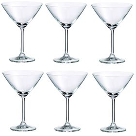 Bohemia Crystal Martini Cocktail Glasses - 285ml - Pack Of 6 | Shop ...