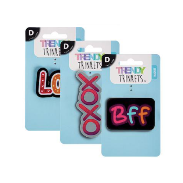 Trendy Trinkets- Assorted Word Magnets | Shop Today. Get it Tomorrow ...