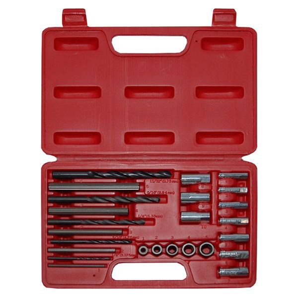 Force 25Pc Screw Extractor/Drill & Guide Set | Shop Today. Get it ...