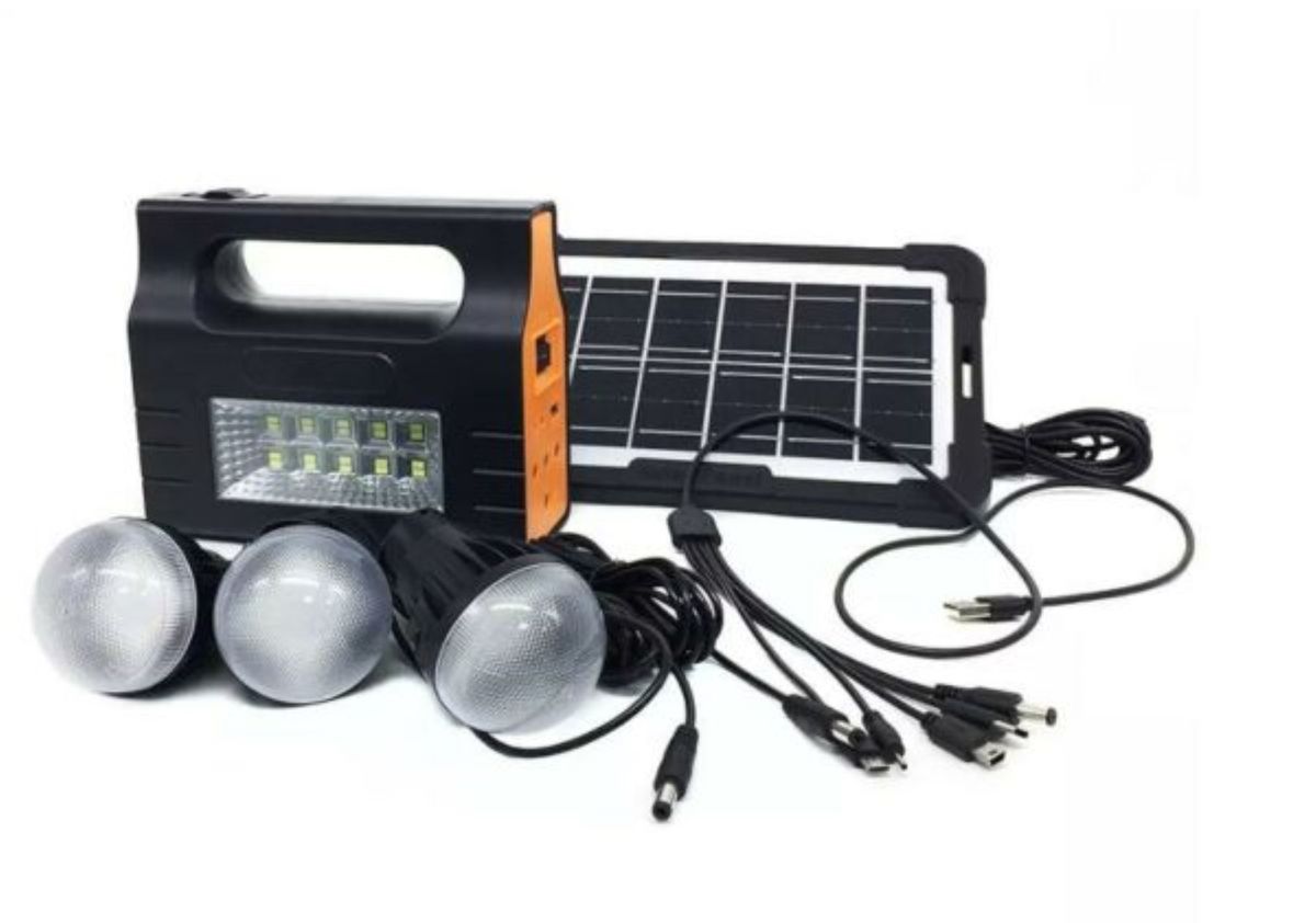 FA-3605 Multifunctional Solar Home Lighting System With 3 Led Bulbs ...