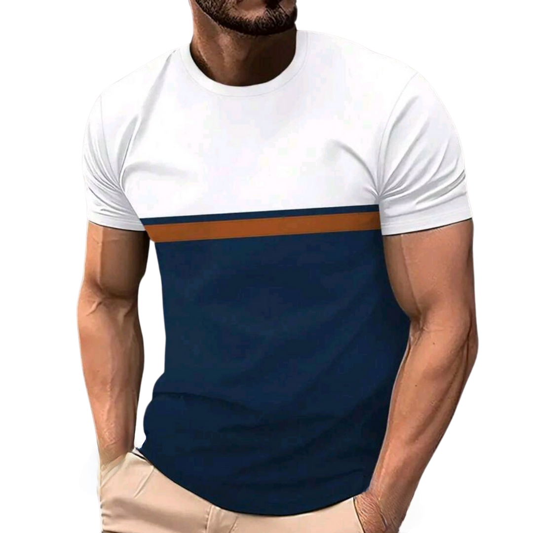 Men's Short Sleeve Colorblock Shirt - Striped | Shop Today. Get it ...