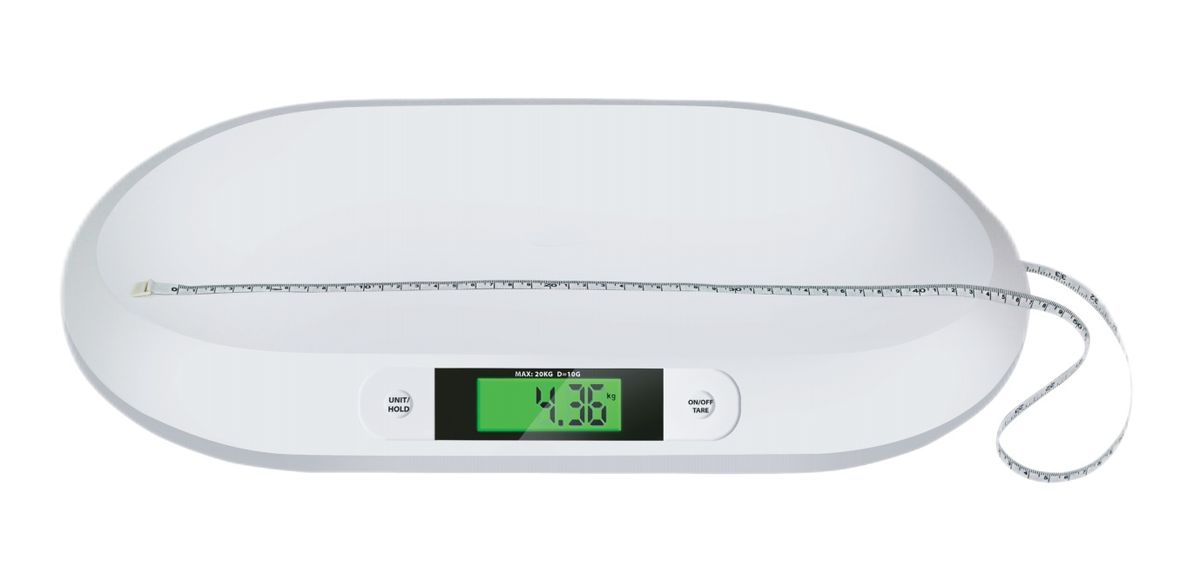 Baneen Infants or Toddlers Body Scale with Tape Measure | Shop Today ...
