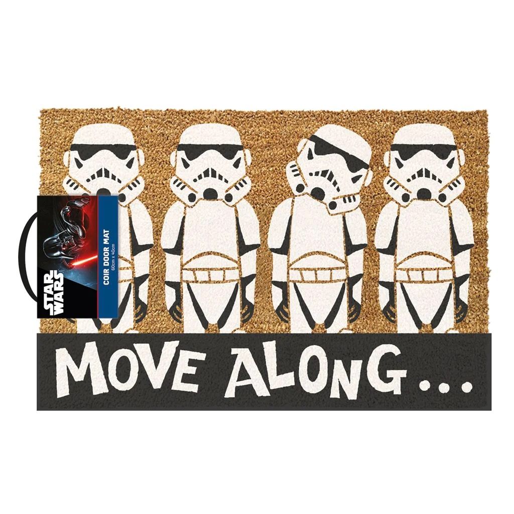 Star Wars (Stormtrooper Move Along) 60 X 40CM Coir Doormat | Shop Today ...