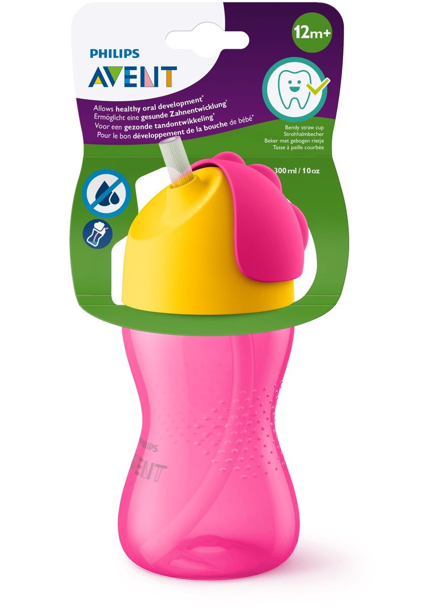 Philips Avent Bendy straw cup 300ml/10oz 12m+ | Shop Today. Get it ...