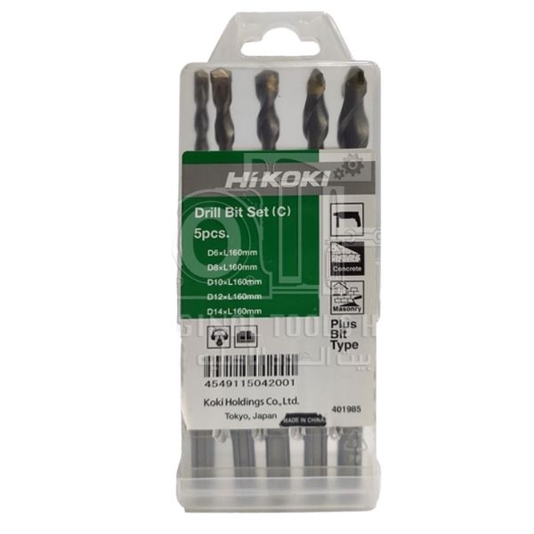 Hitachi Drill Bit Set C 5 Piece | Shop Today. Get it Tomorrow ...