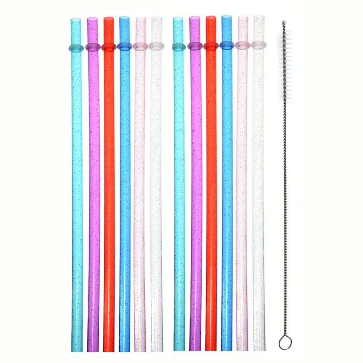 Multicolored Reusable Straw - Pack of 12 - 23 CM | Shop Today. Get it ...
