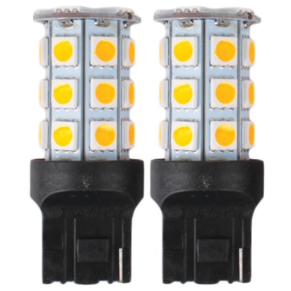 T20 LED Wedge Bulbs - Set of 2 (Amber) | Shop Today. Get it Tomorrow ...