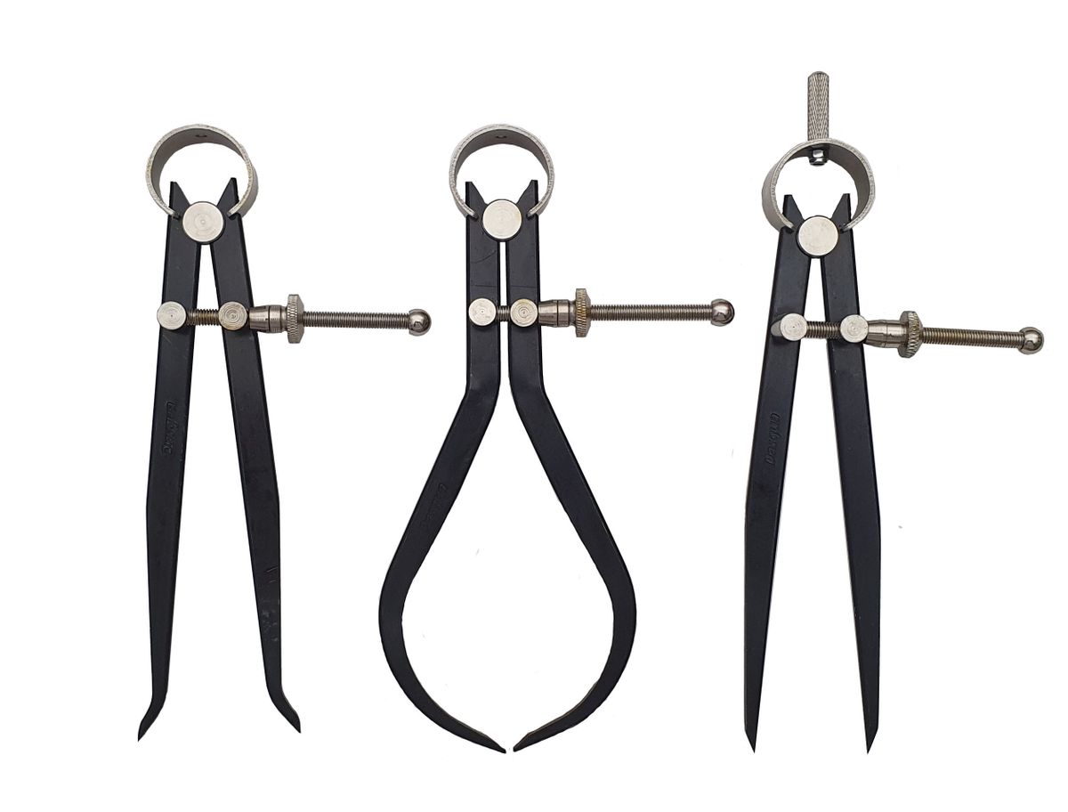 Dasqua 3 Piece Set Spring Divider/Inside and Outside 150mm | Shop Today ...