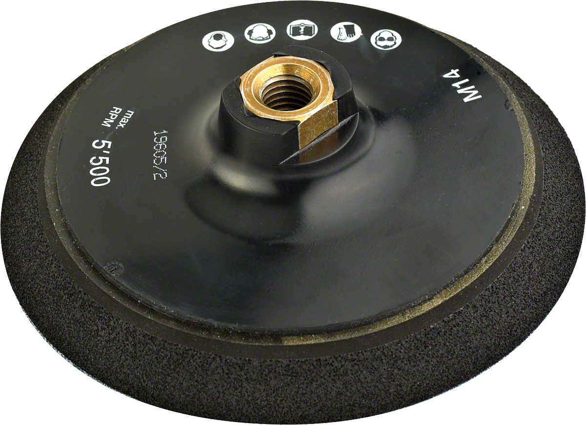 M14 Backing Pad 150 Mm Diameter with Hook and Loop-Type Fastening ...