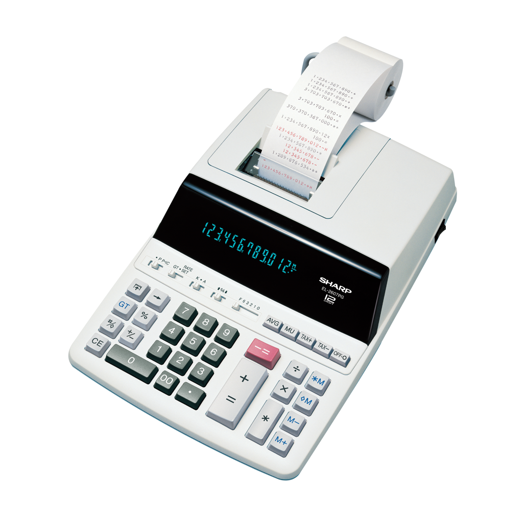 Sharp EL-2607V Premium Fast Printer Calculator | Shop Today. Get it ...