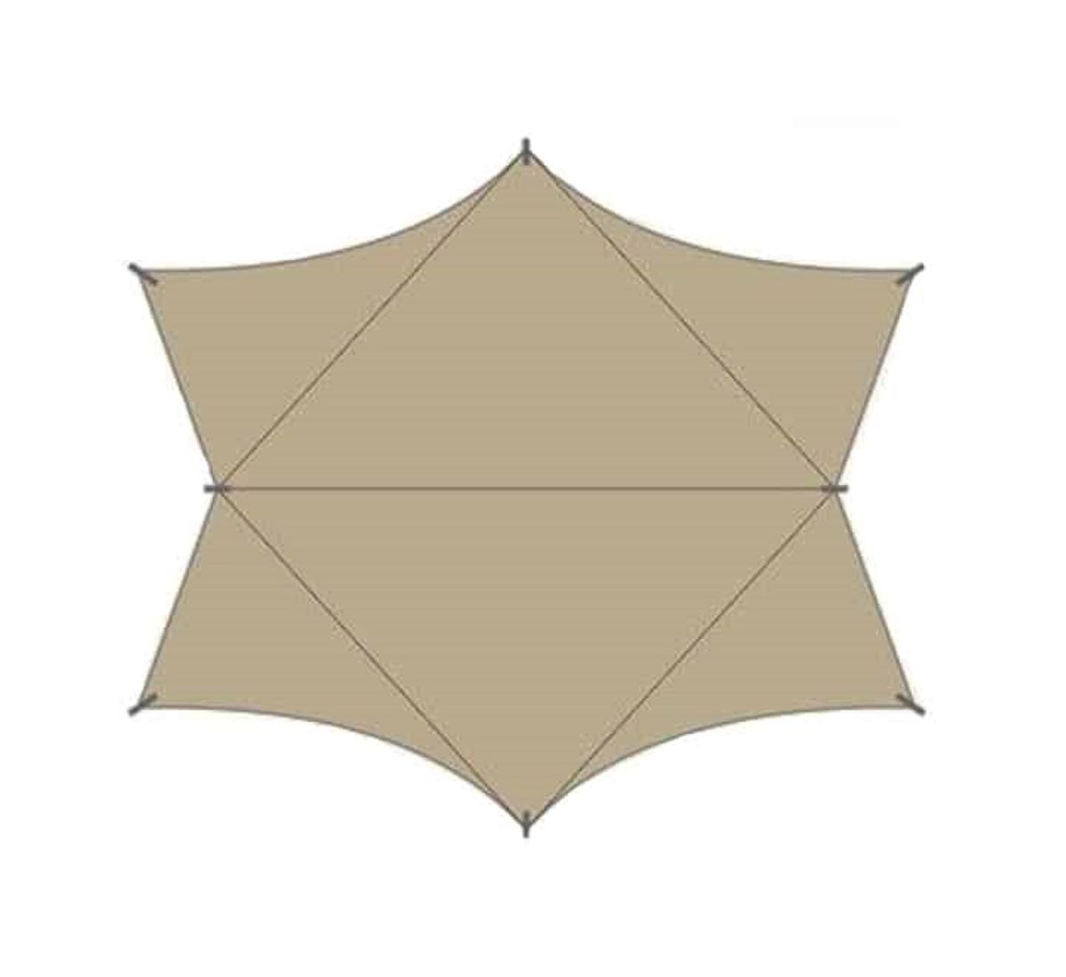Sun Shade Sail Polygon 4.5m | Shop Today. Get it Tomorrow! | takealot.com