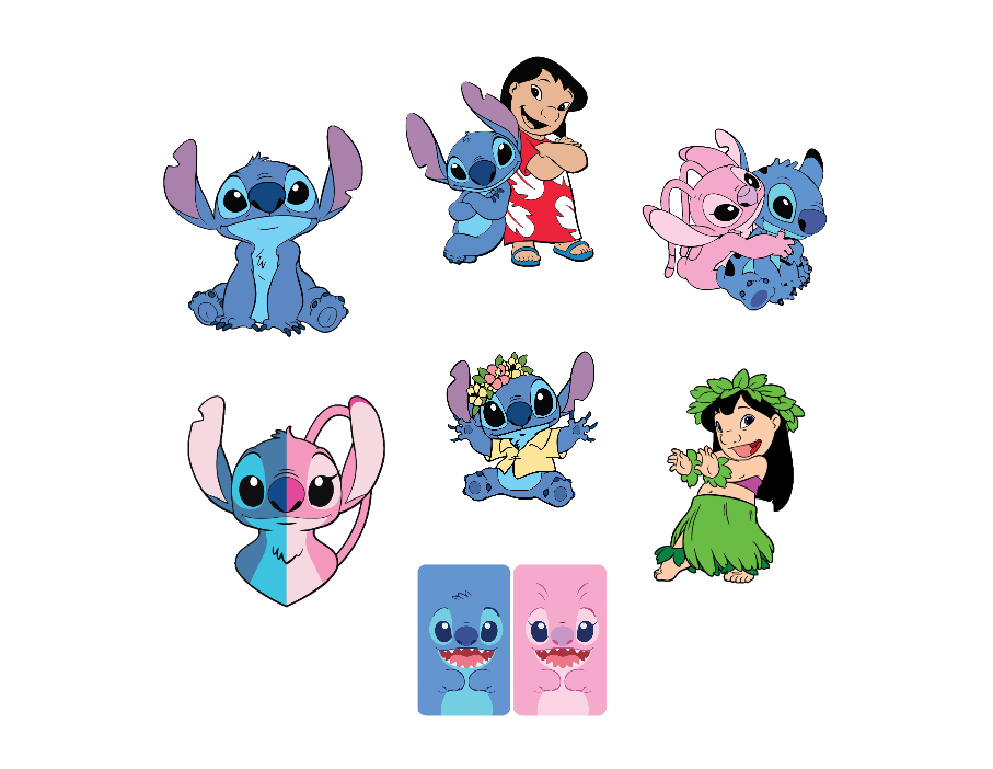 Lilo and Stitch Sticker Pack - 50 Assorted Vinyl Stickers | Shop Today ...