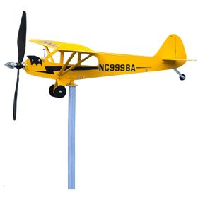 Garden Decor Aeroplane Wind Vane Weather Indicator Ornament (30x32x70cm ...