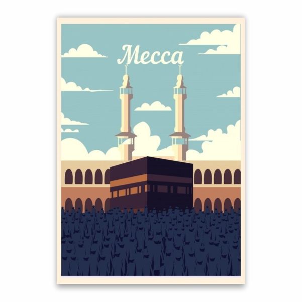 Mecca Kaaba Poster - A1 | Shop Today. Get it Tomorrow! | takealot.com