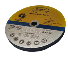 Camco Cutting Disc Slim-Line - Steel - 230mm x 1.9mm x 22.2mm (Pack Of ...