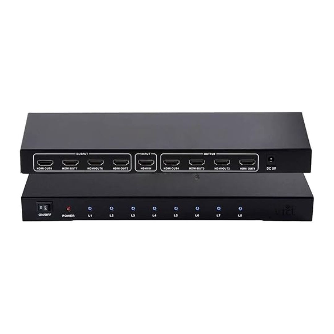 1x8 HDMI Splitter - One Input to Eight Outputs for HDTV Displays | Shop ...