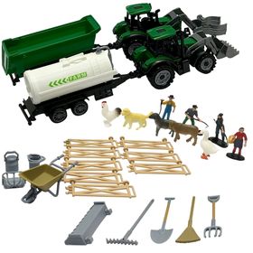 My Little Farm Playset - Pretend Play Farm Toys for Toddlers and Kids ...