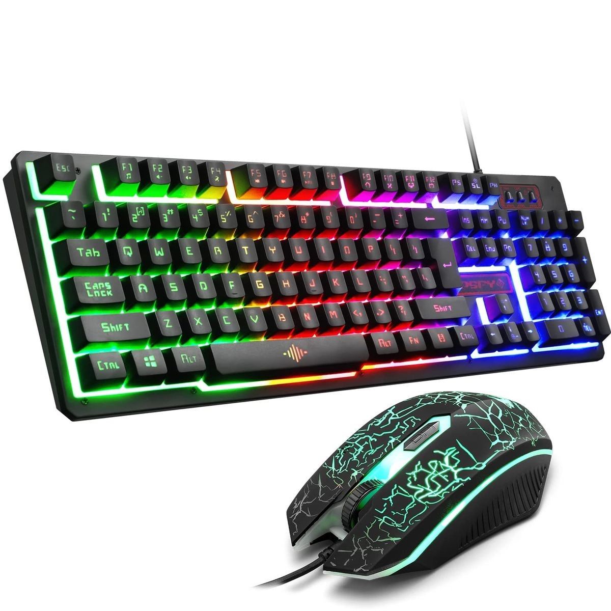 K13 Wired Gaming Keyboard and Mouse Combo RGB Lights by GP | Shop Today ...