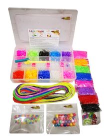 Loom Bands, Scooby Wire & Beads Activity 4500 pc Set-Jewelry DIY ...