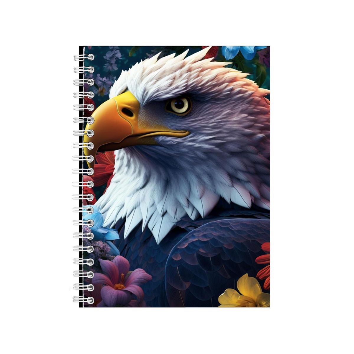 3D BALD EAGLE 2 Notebook Gift Idea Notepad Pad 100 | Shop Today. Get it ...