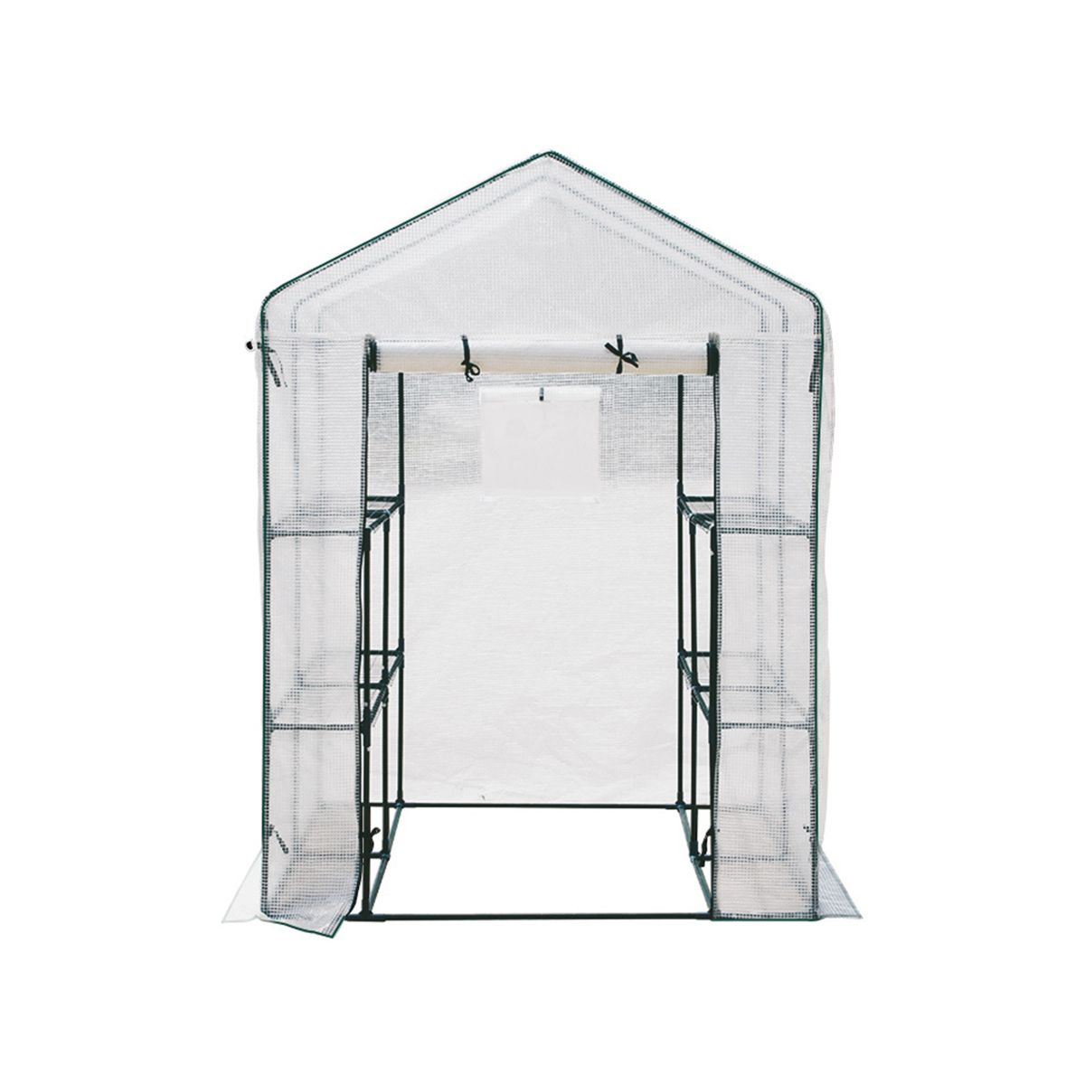 Walk in Greenhouse with Sturdy Steel Frame & UV Resistant Film with ...