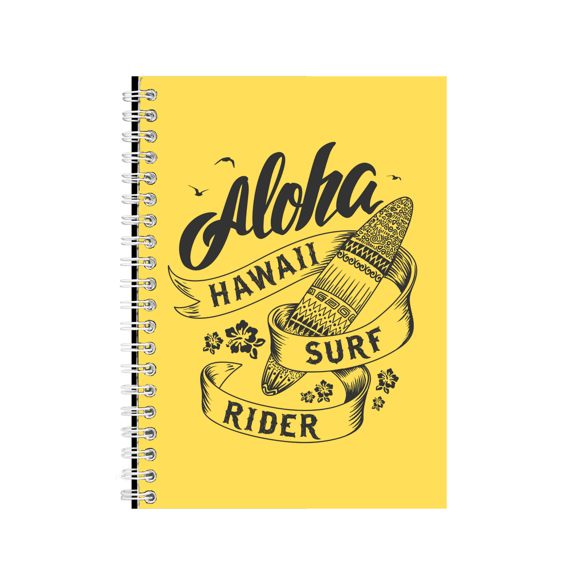 Aloha Hawaii Surf Rider Notebook - Best Gift Idea - Writing Books Notepad | Shop Today. Get it ...