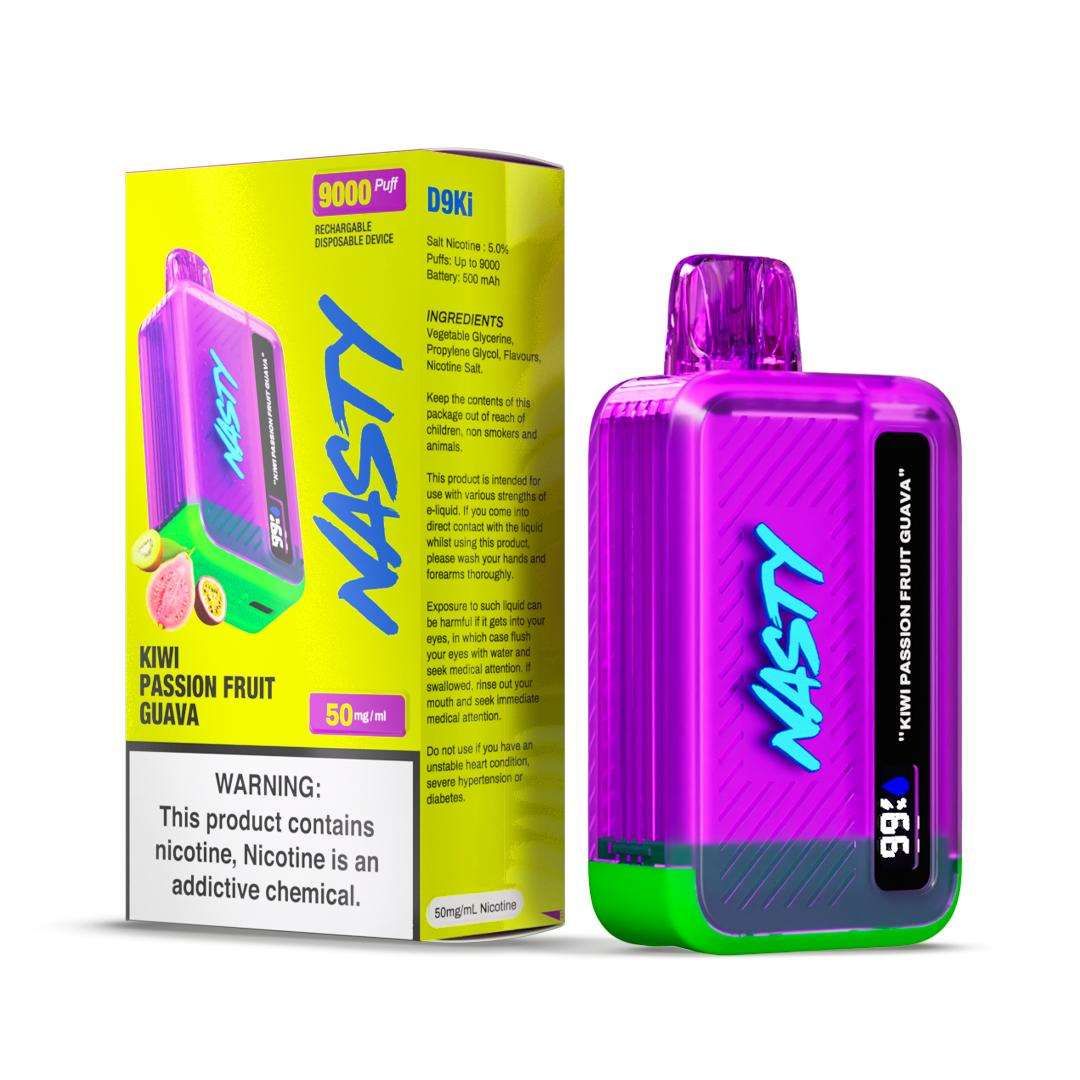 Nasty Disposable vape Kiwi Passion Fruit Guava 9000 Puff | Shop Today ...