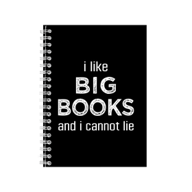 I Like Notebooks Big Book Readers Gift Idea Writing Books Notepad
